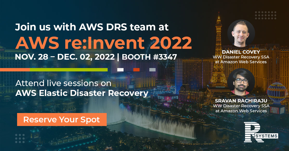 Join R Systems At Aws Re Invent 2022 Booth 3347